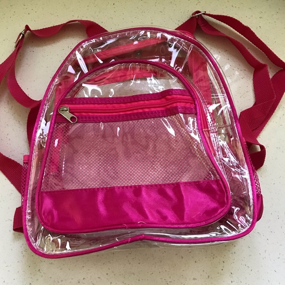 Bags | New Cute Transparent Mini Backpacks | Poshmark